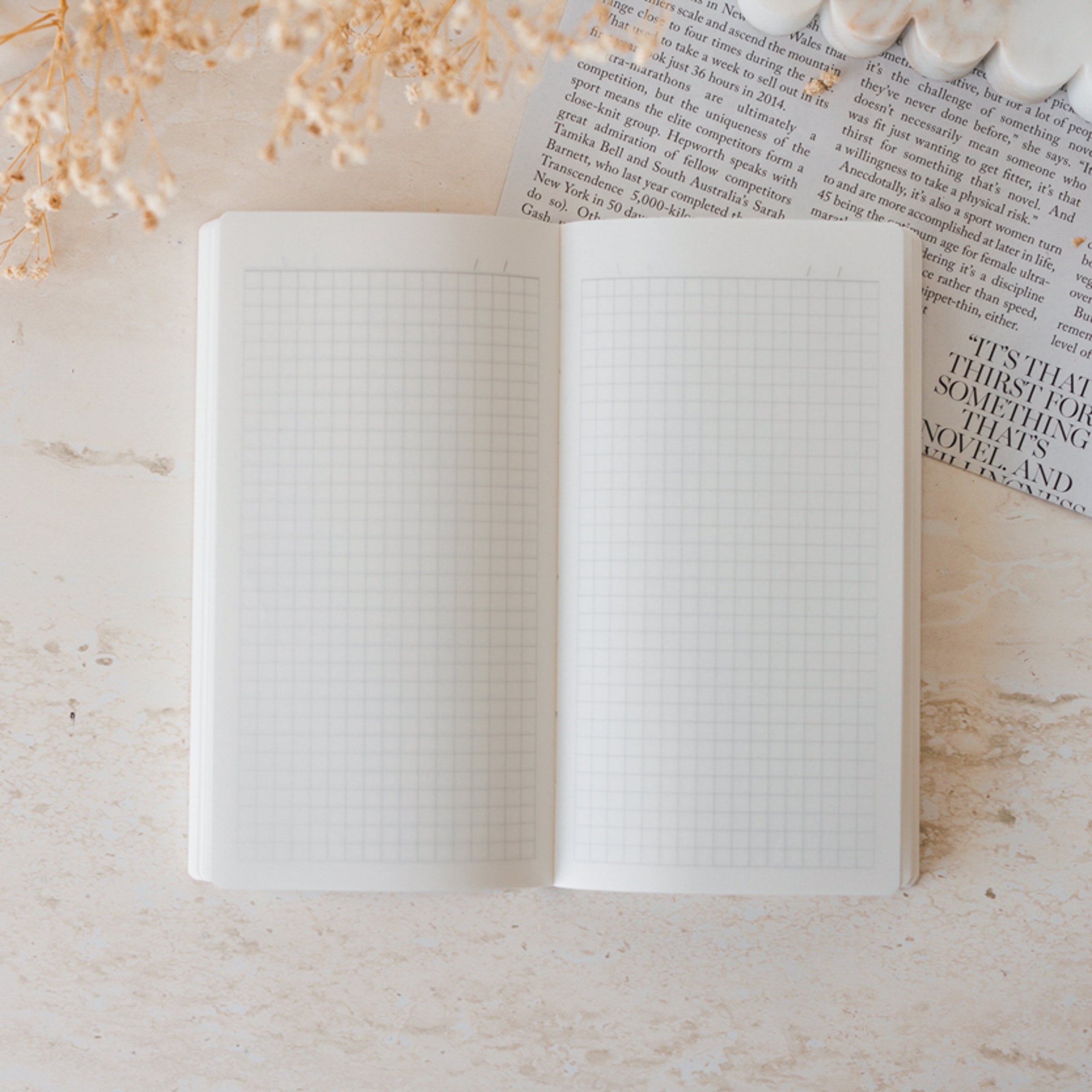 Pocket Plus Grid Notebook