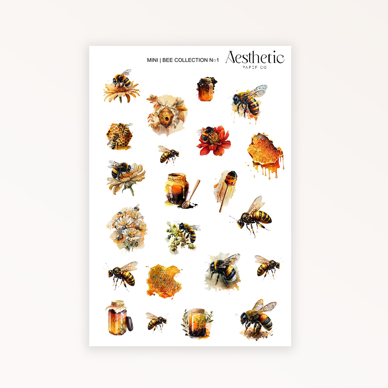 MINI | BEE N01 STICKERS