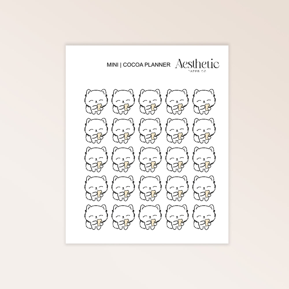 MINI Cocoa Planner | Stickers
