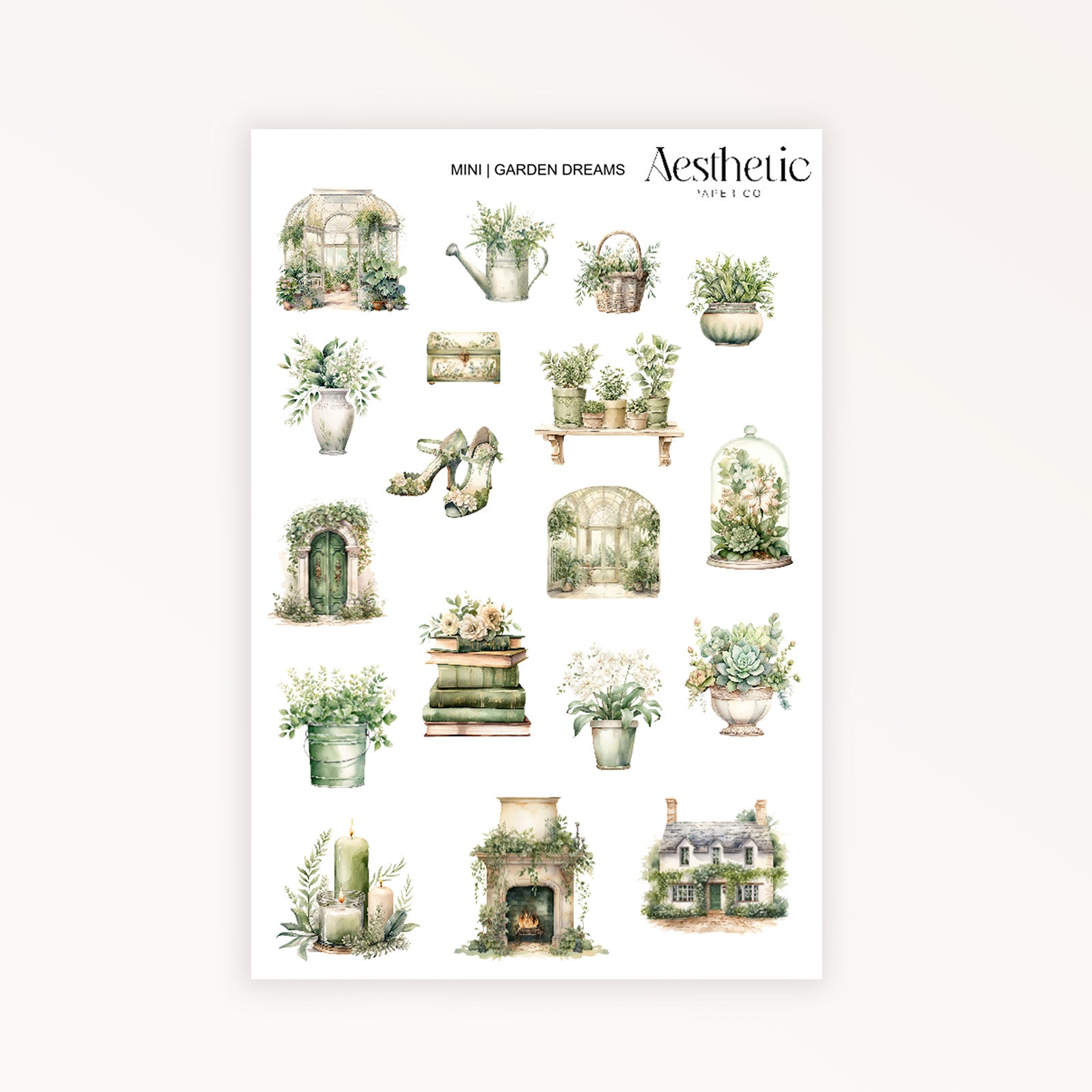 MINI | GARDEN DREAMS STICKERS